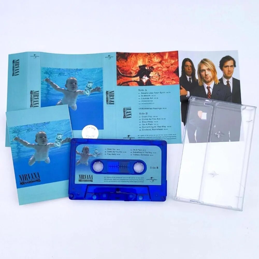 Nirvana - Nevermind Аудиокассета Nevermind Импортная Audio MC (кассета) Nirvana