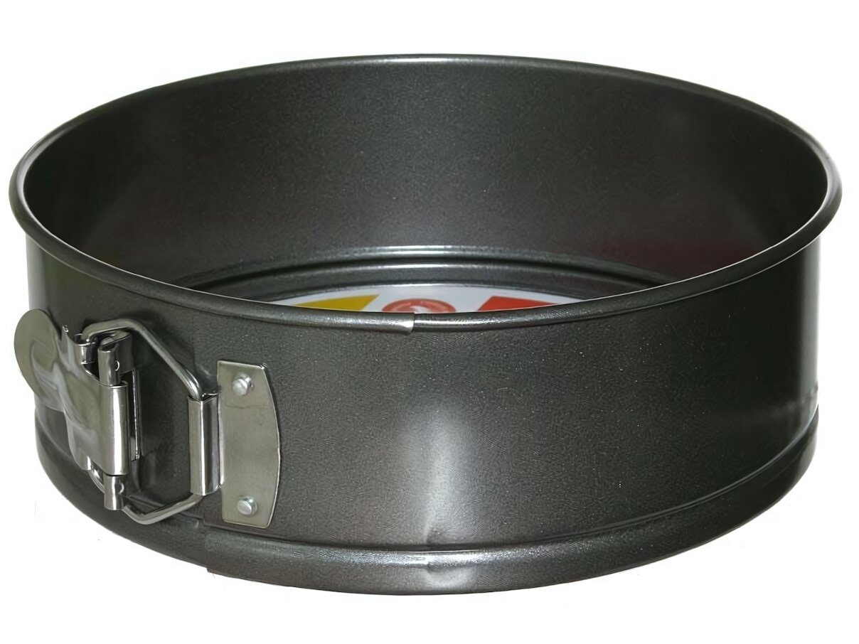 Форма для выпечки разъемная круглая 20х7 см, сталь, антипригарное покрытие, для торта