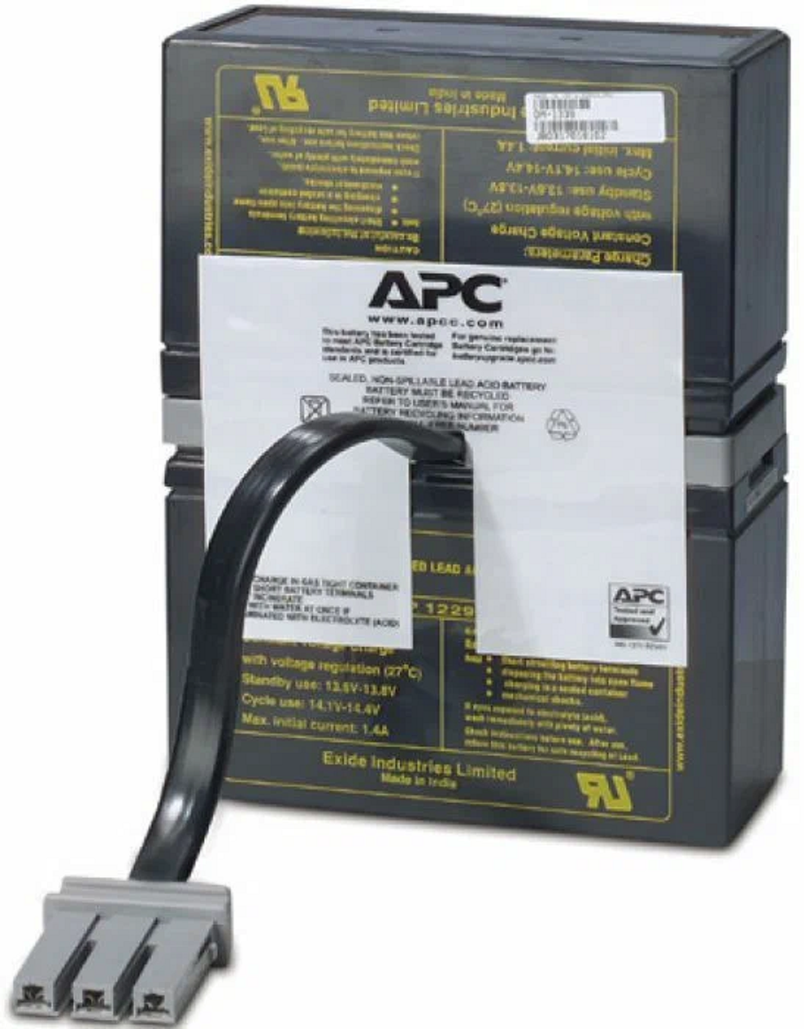 Батарея для ИБП APC by Schneider Electric RBC32, необслуживаемая, герметичная, 12 В, 7.2 Ач