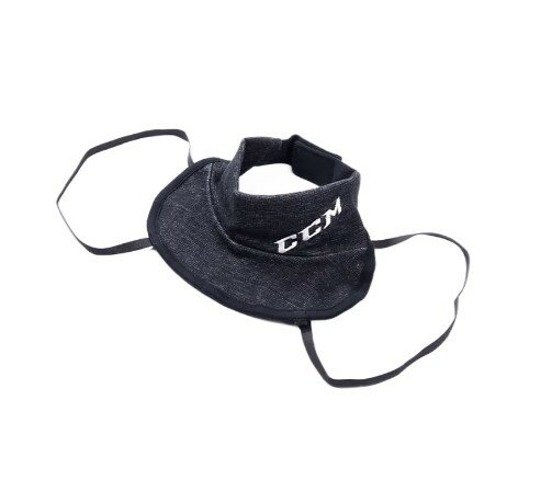 CCM Защита шеи взрослая для хоккеистов Pro Neck guard SR N SZ, черная