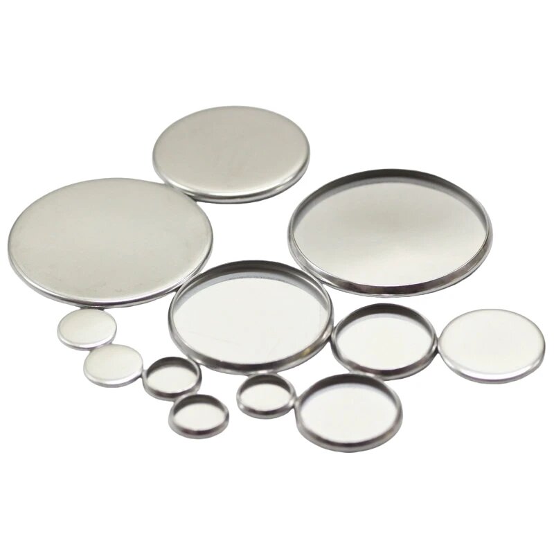 Основания BoYuTe из нержавеющей стали для кабошонов 6-25 мм Inner 6mm