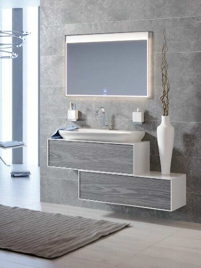 Тумба в ванную Aqwella Genesis дополнительная GEN0312MG