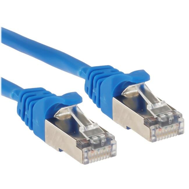 Cablexpert PP22-2M/B Патч-корд PP22-2M/B 1000G FTP 4 пары cat5E CCA molded 2м синий RJ-45 (m)-RJ-45 (m)