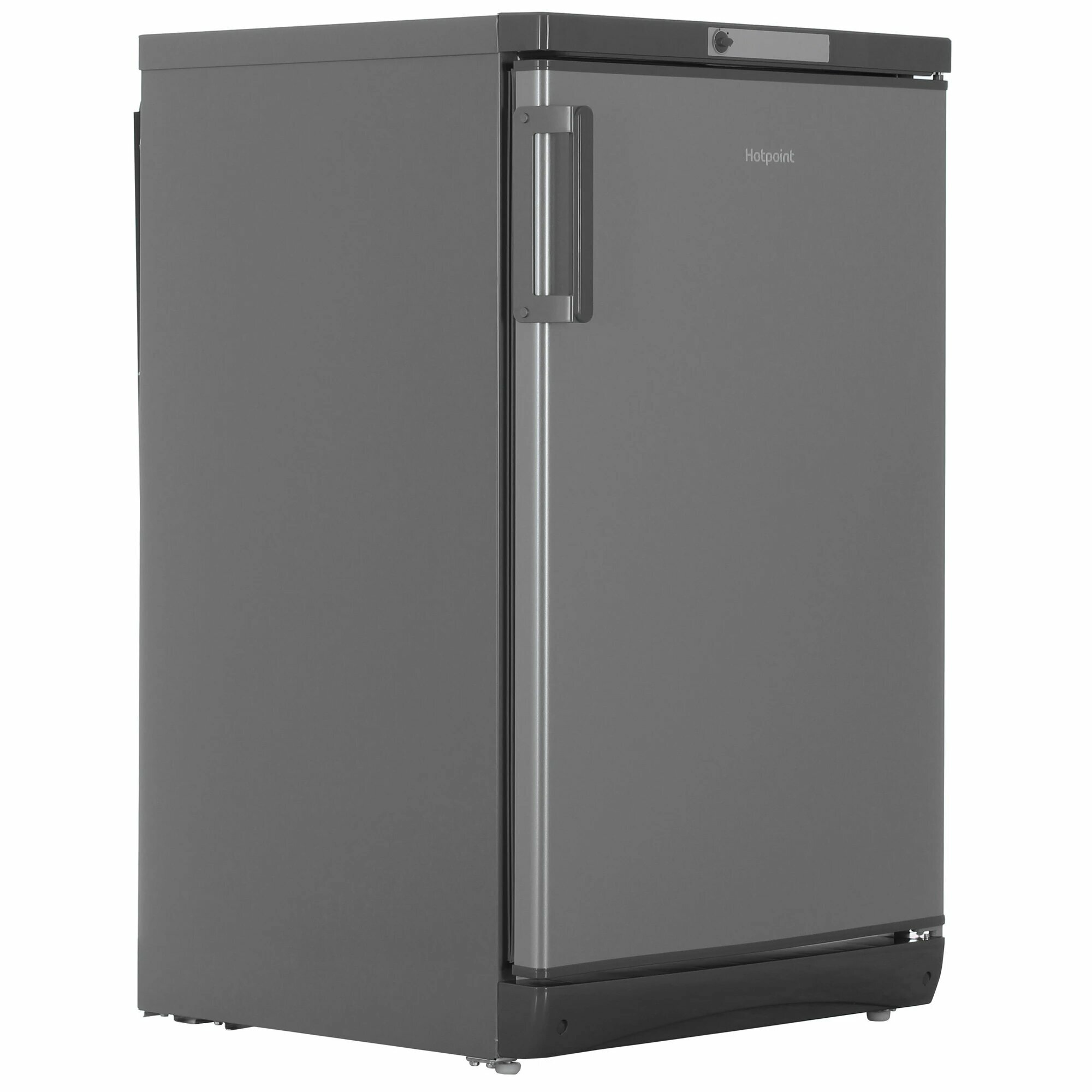 Морозильный шкаф Hotpoint HSZ410HS, серебристый, ручное размораживание, 100х60х62 см