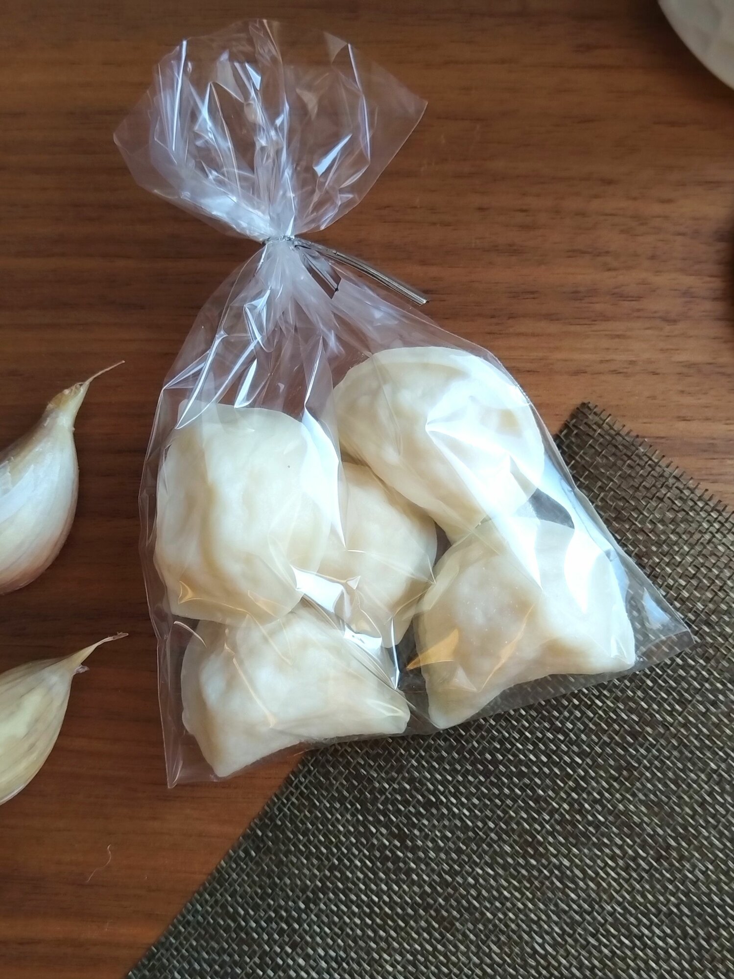 Сувенир мыло ручной работы "Пельмешки"