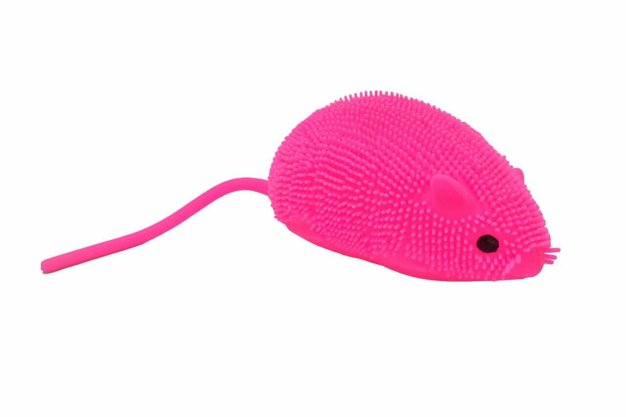Игрушка Мякиш Мышка, 5х6х7 см, яркие цвета, безопасный материал