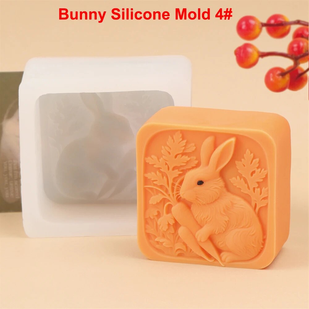 Силиконовая форма "Кролик" Bunny Mold 4