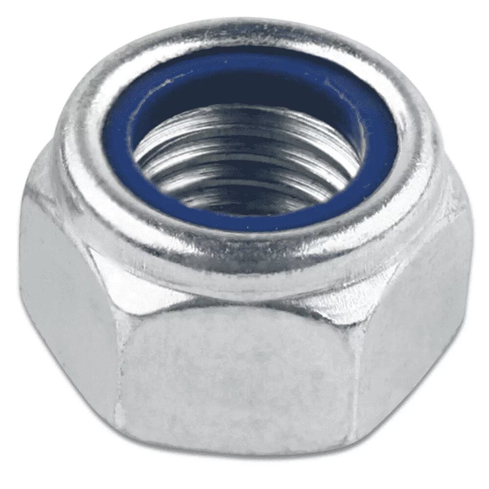 Гайка DIN 982 с нейлоновой вставкой (высокая) М22 (40 шт.)