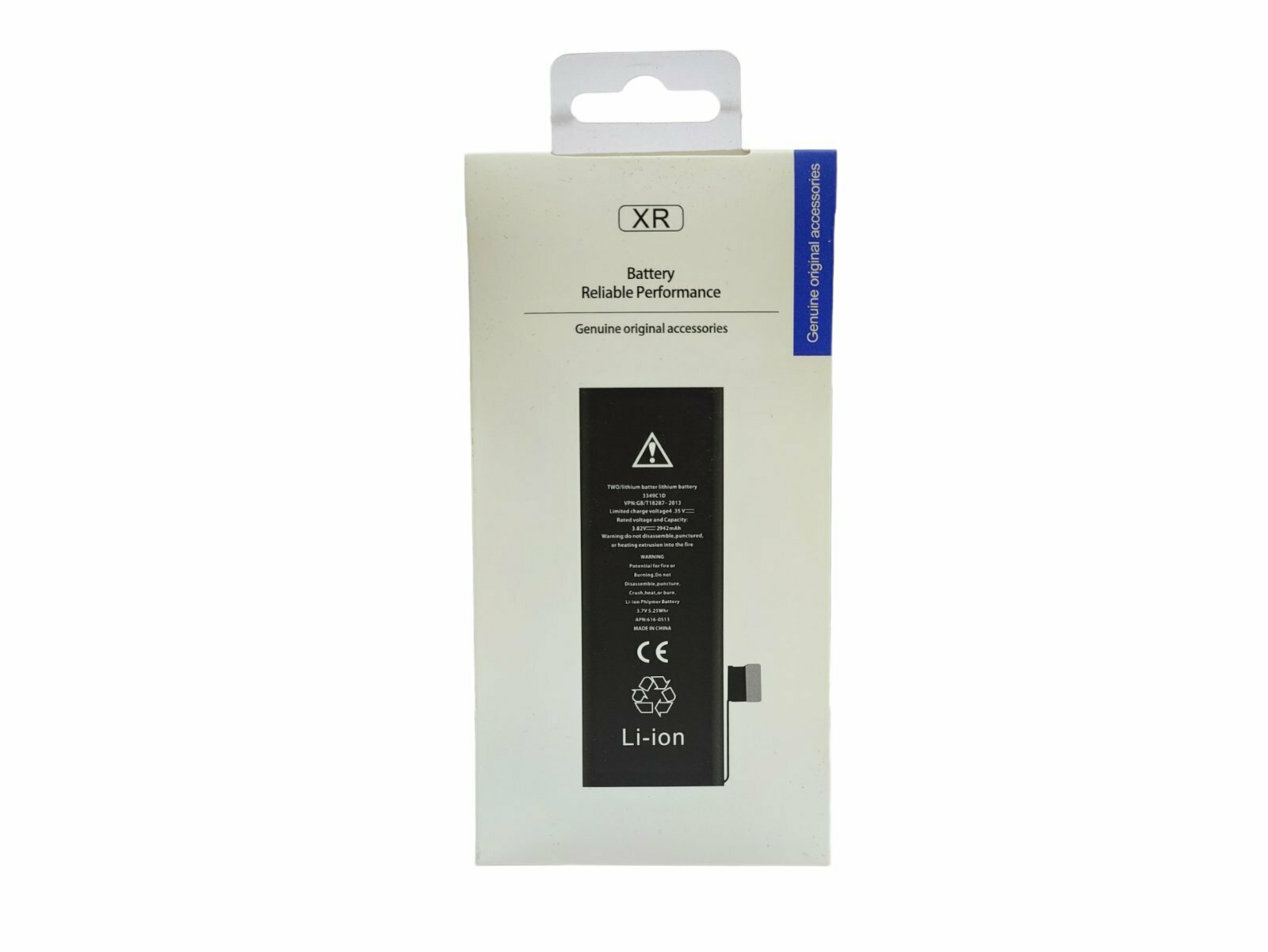 АКБ для iPhone XR Li 2942 100% Filling Capacity