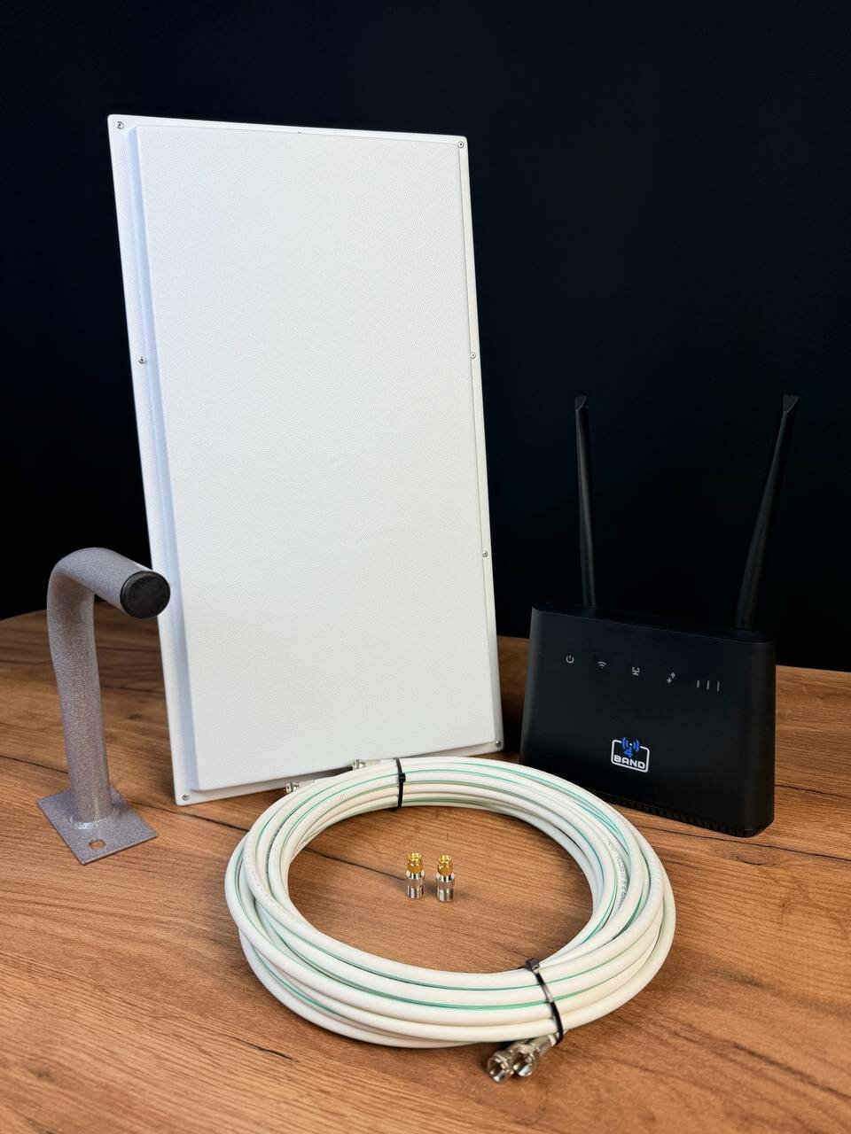 Универсальный Комплект Интернета 4G Модем - WiFi Роутер M4BandM5 + Антенна MiMO 18 Дб под Безлимитный Интернет