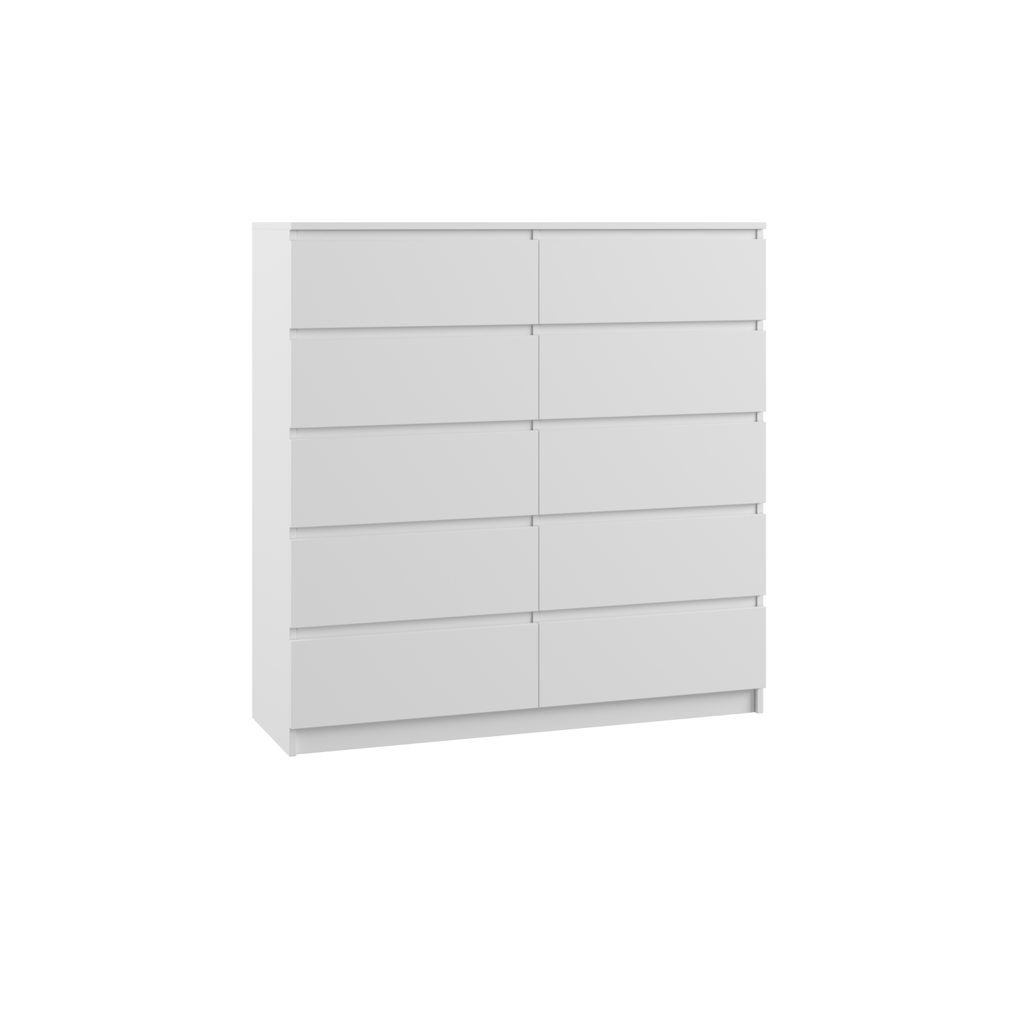Комод для вещей "К10М Мадера", 120см, белый