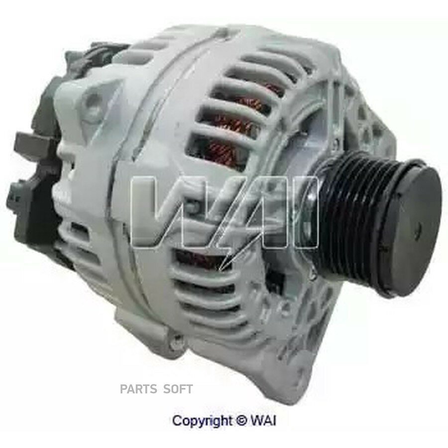 Генератор (новый) RENAULT от официального дистрибьютора, WAI, артикул 24015N