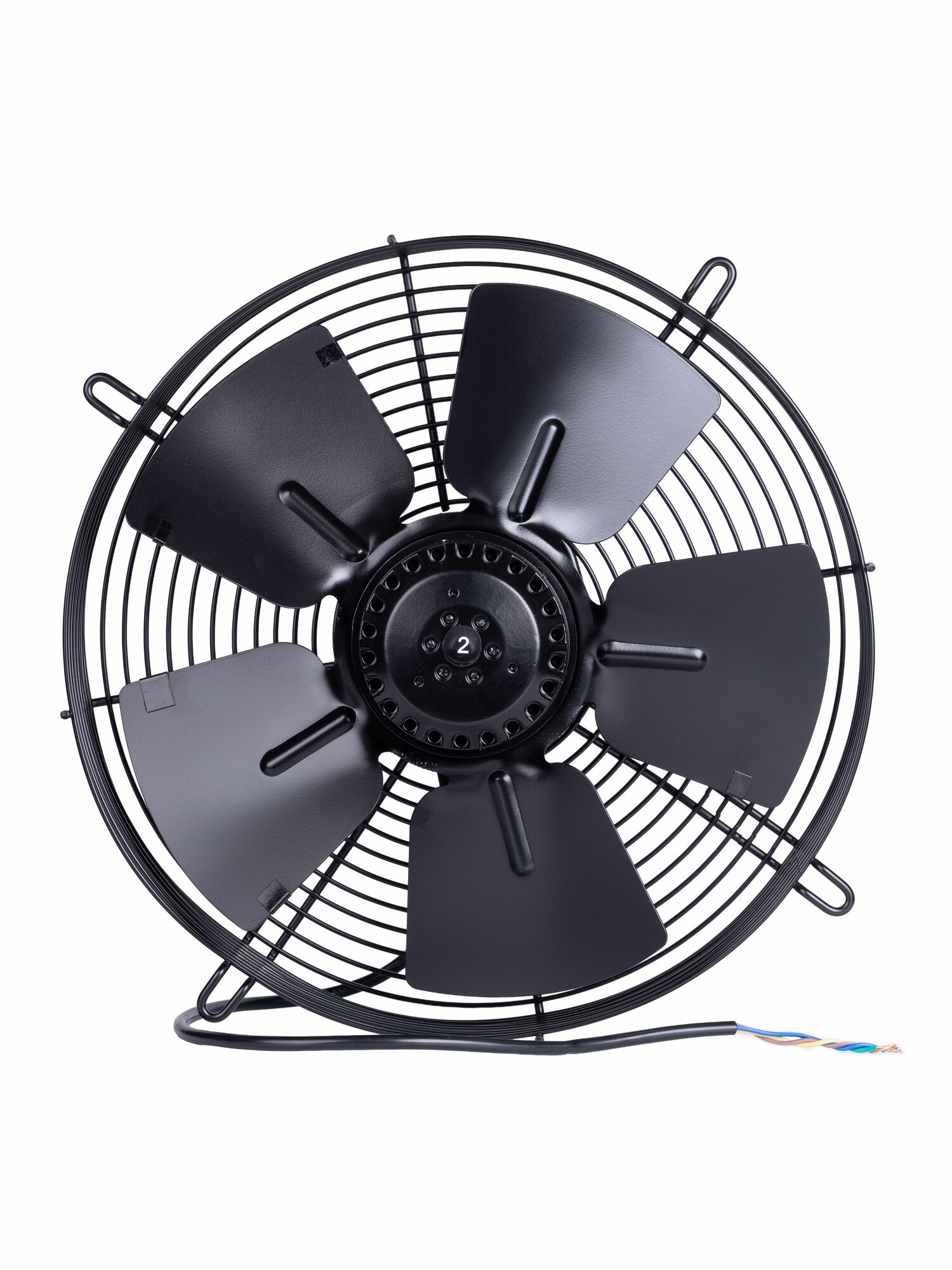 Осевой вентилятор 300мм высота решетки 80мм, для вытяжки или охлаждения