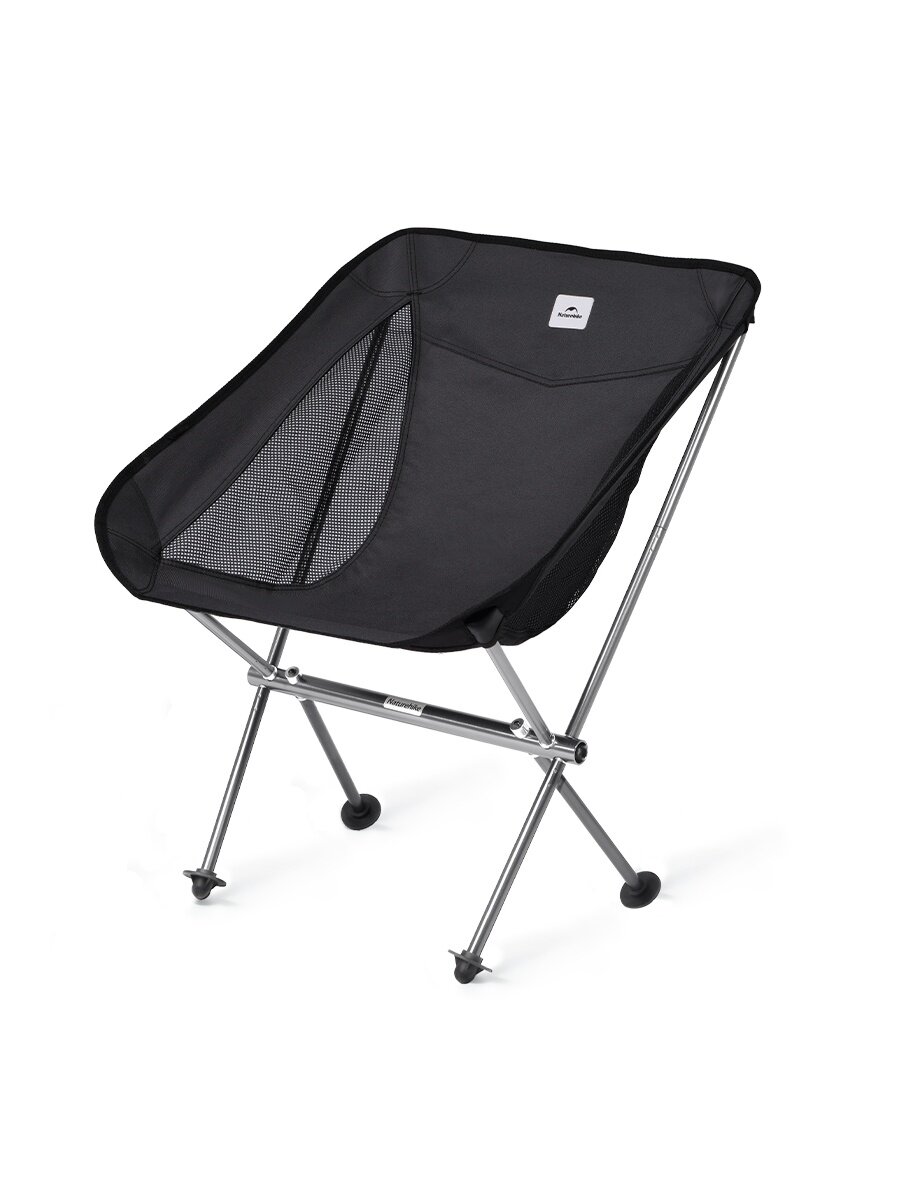 Кресло туристическое Naturehike Stellaluna L04 складное, черное, до 150 кг