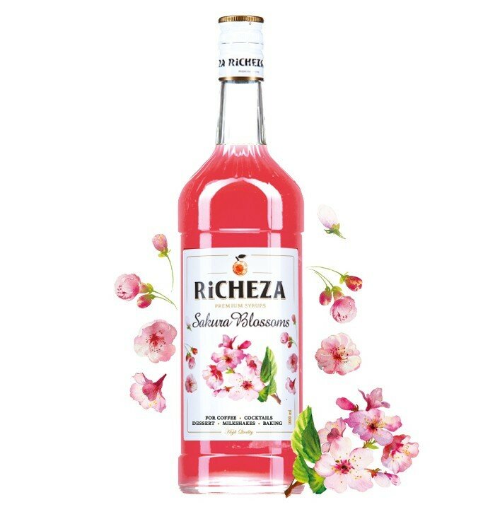 Сироп RICHEZA Цветы Сакуры 1л