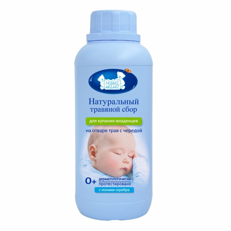 Травяной сбор для купания Наша Мама Череда 1000 мл е