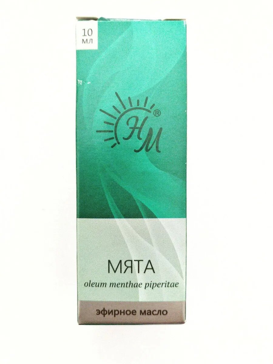 Эфирное масло Мята, масло эфирное, 10 мл, 1шт.
