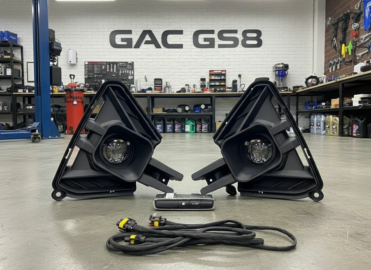 Gac gs8 2 поколение противотуманки линзы фары птф