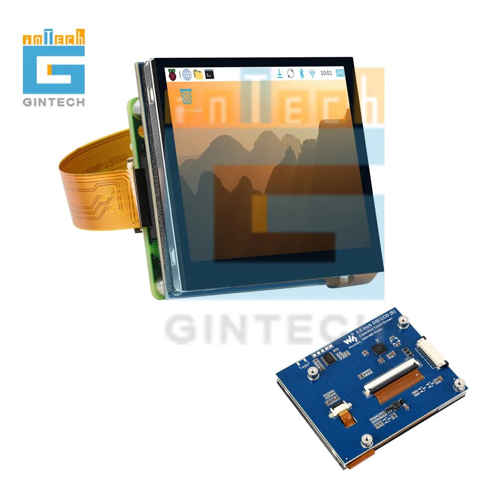 Waveshare 3.5-дюймовый сенсорный дисплей DSI для Raspberry Pi