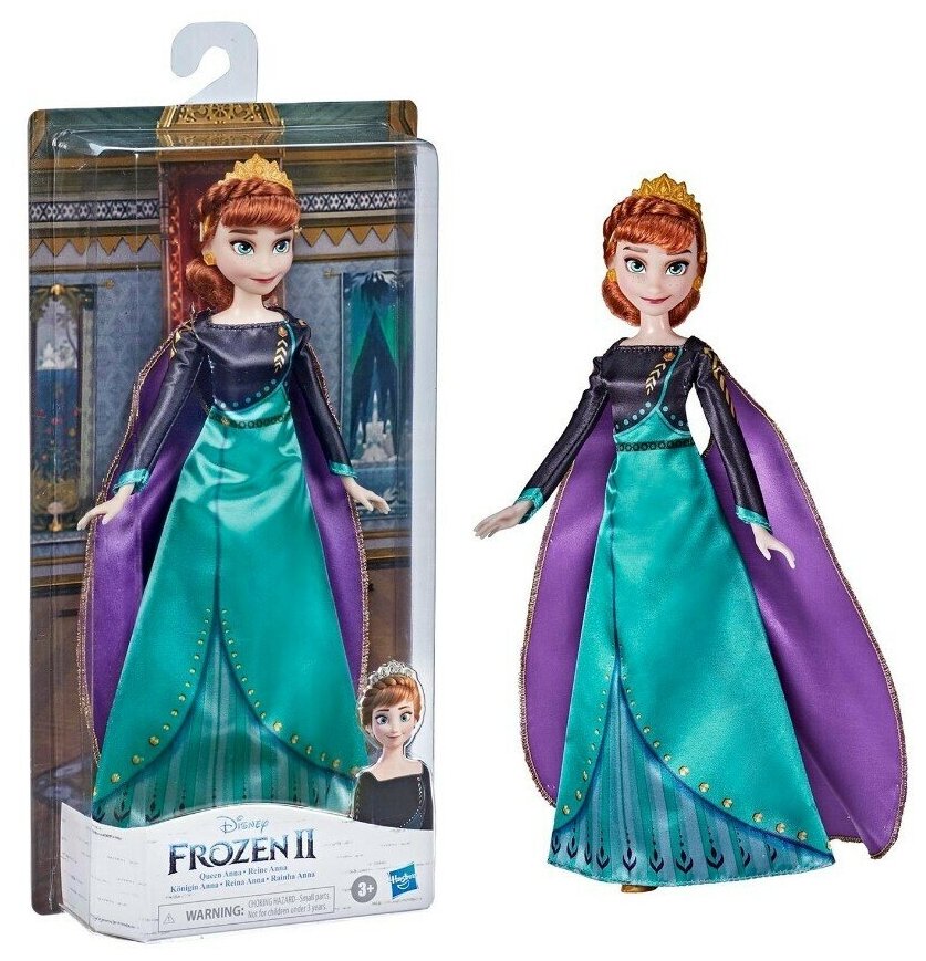 Кукла Hasbro "Холодное сердце 2. Королева Анна" F1412ES0, звуковые и световые эффекты