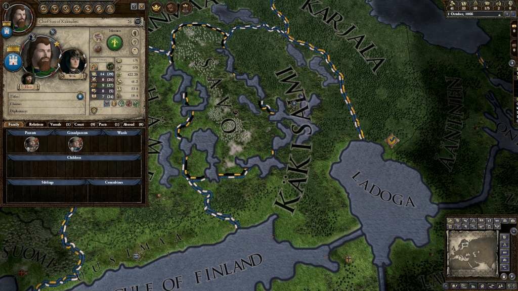 Crusader Kings II - Conclave Content Pack DLC EMEA Steam Ключ
