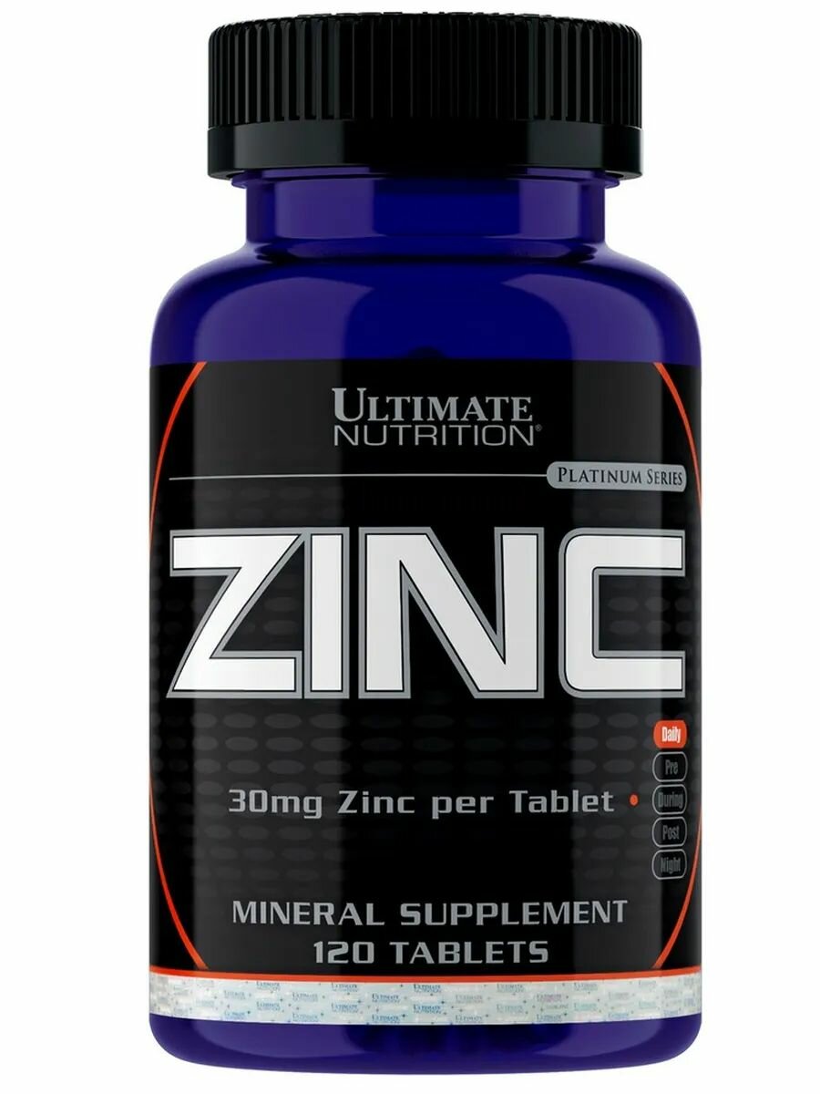 Ultimate Nutrition Zinc 30мг 120 табл.