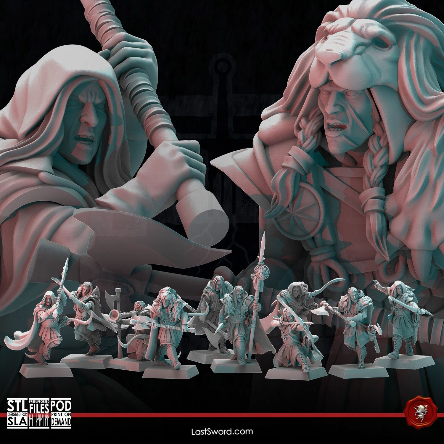 Миниатюра Warhammer High Elves/Woodsmen
