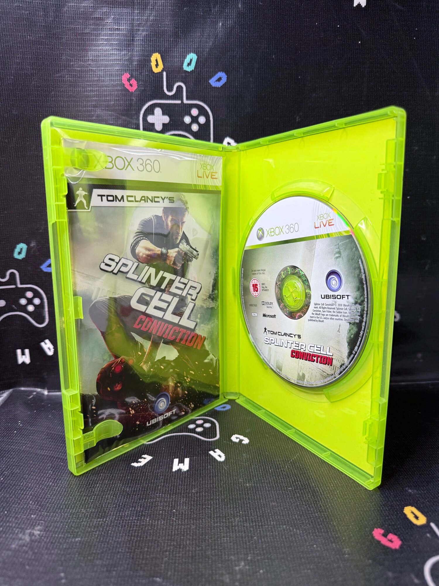Игра Tom Clancy splinter cell conviction Xbox 360 — фото 1