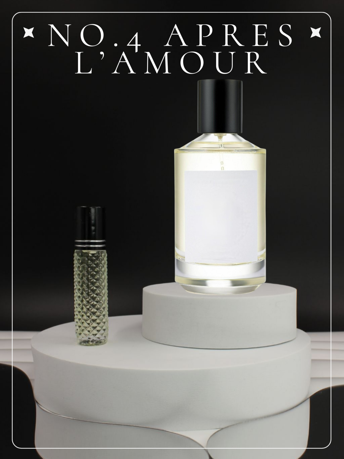 Perfum Secrets; Духи масляные No.4 Apres L’Amour; Апрес Лямур; После Любви роликовый флакон 8 мл