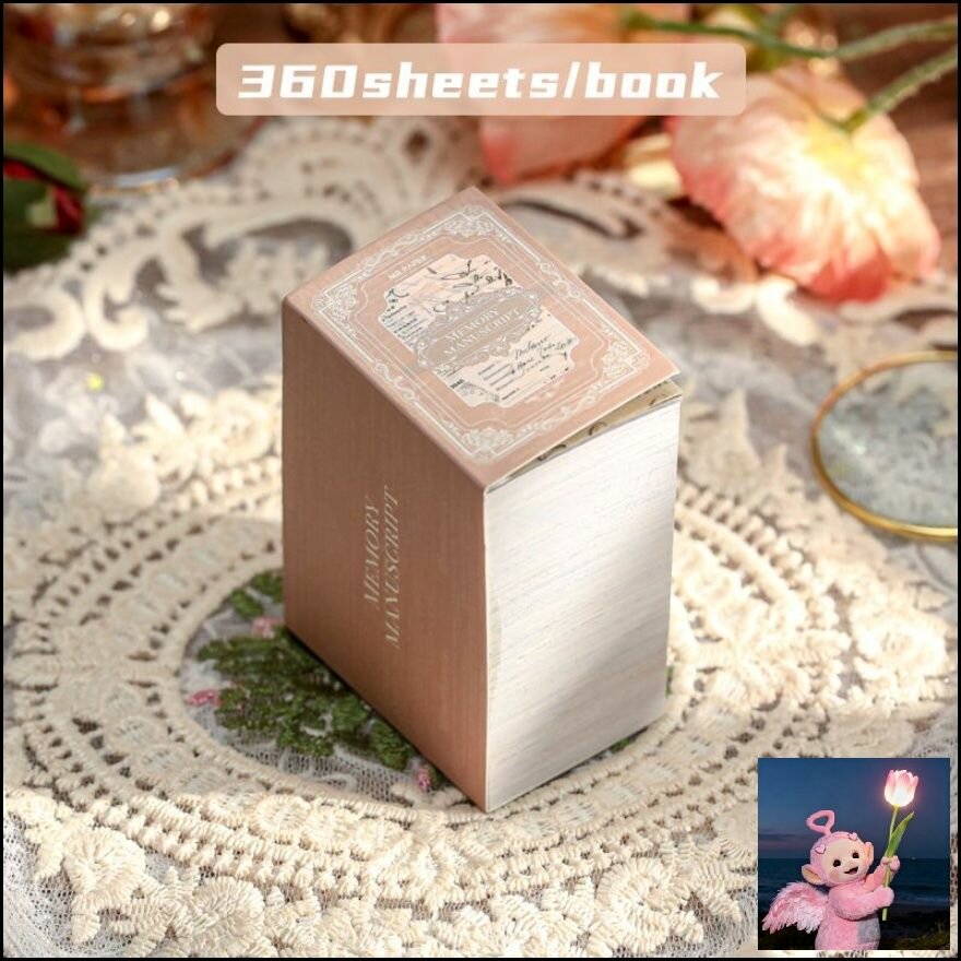 Бумага для скрапбукинга, Mr.paper, 360 листов неповторяющихся мотивов в стиле ретро оформления