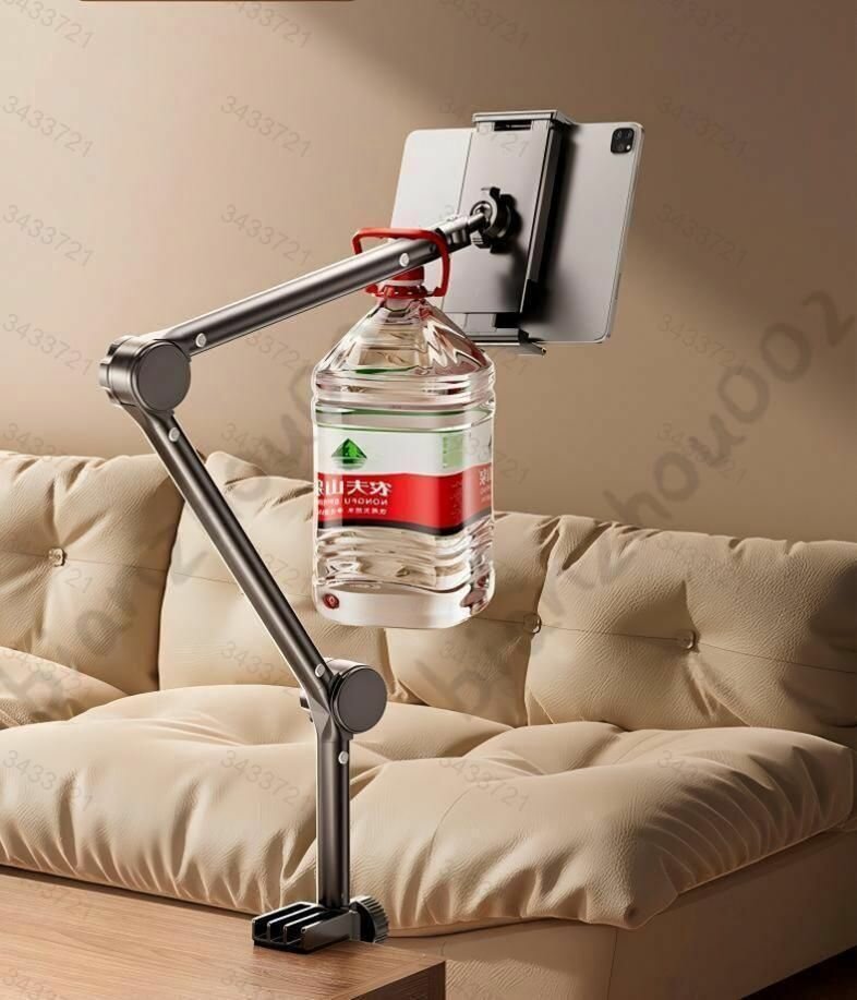 Подставка для планшета настольная, Гибкая подставка для iPad с металлической регулируемой струбциной