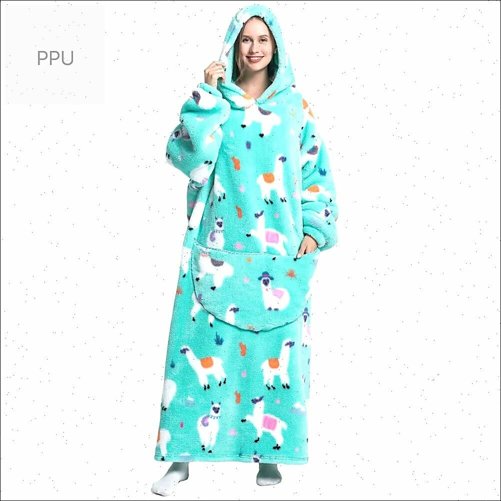 Плед с рукавами blanket hoodie -140cm , Полиэфирное волокно, 140 см х 80 см