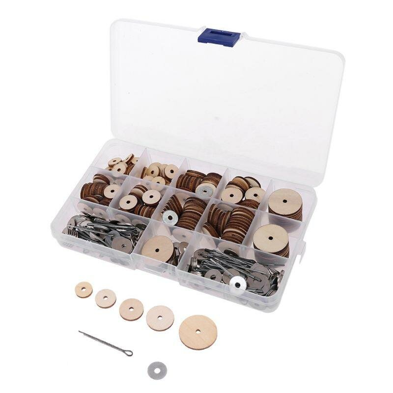 Деревянные кольца-шарниры для кукол, 90 шт, Многоцветный