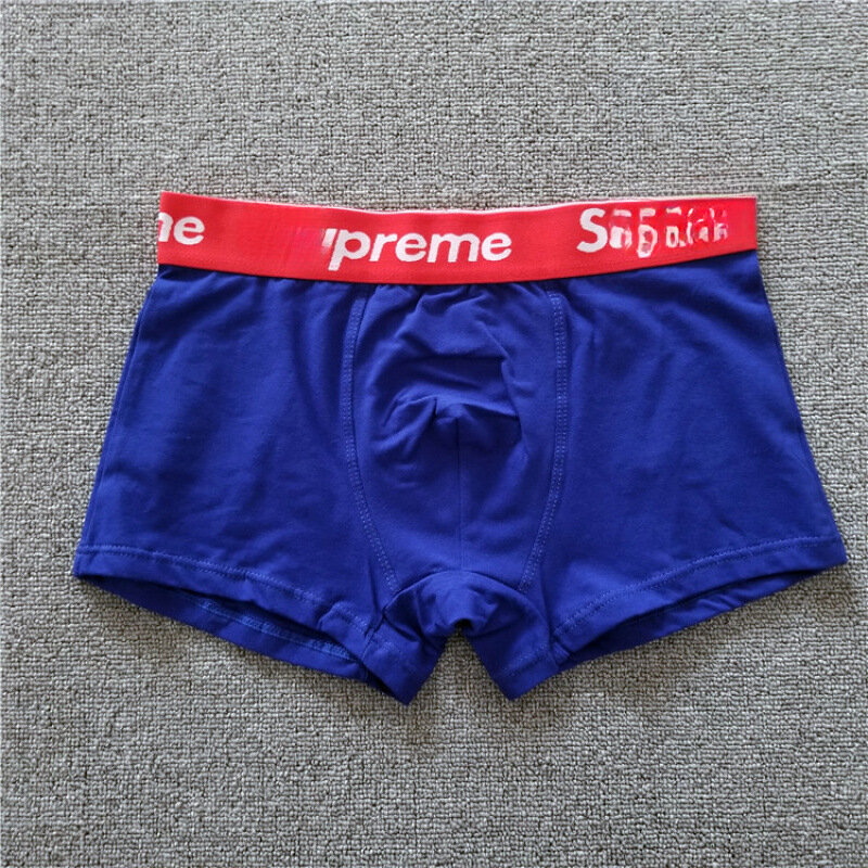 Модные женские хлопковые трусы-боксеры Supe в европейском и американском стиле, стильные и сексуальные, красного цвета, подходят для Года Зодиака, для студенток.