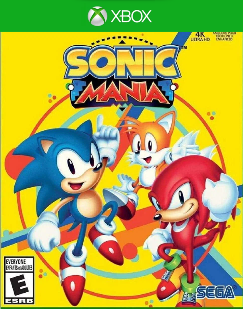 Игра Sonic Mania для Xbox One, Series X|S, Английский язык, электронный ключ Турция
