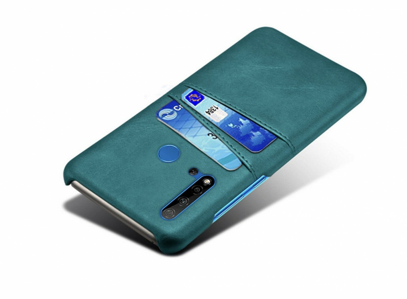 Чехол накладка MyPads для Samsung Galaxy A60 из импортной кожи с визитницей и отделением для карт