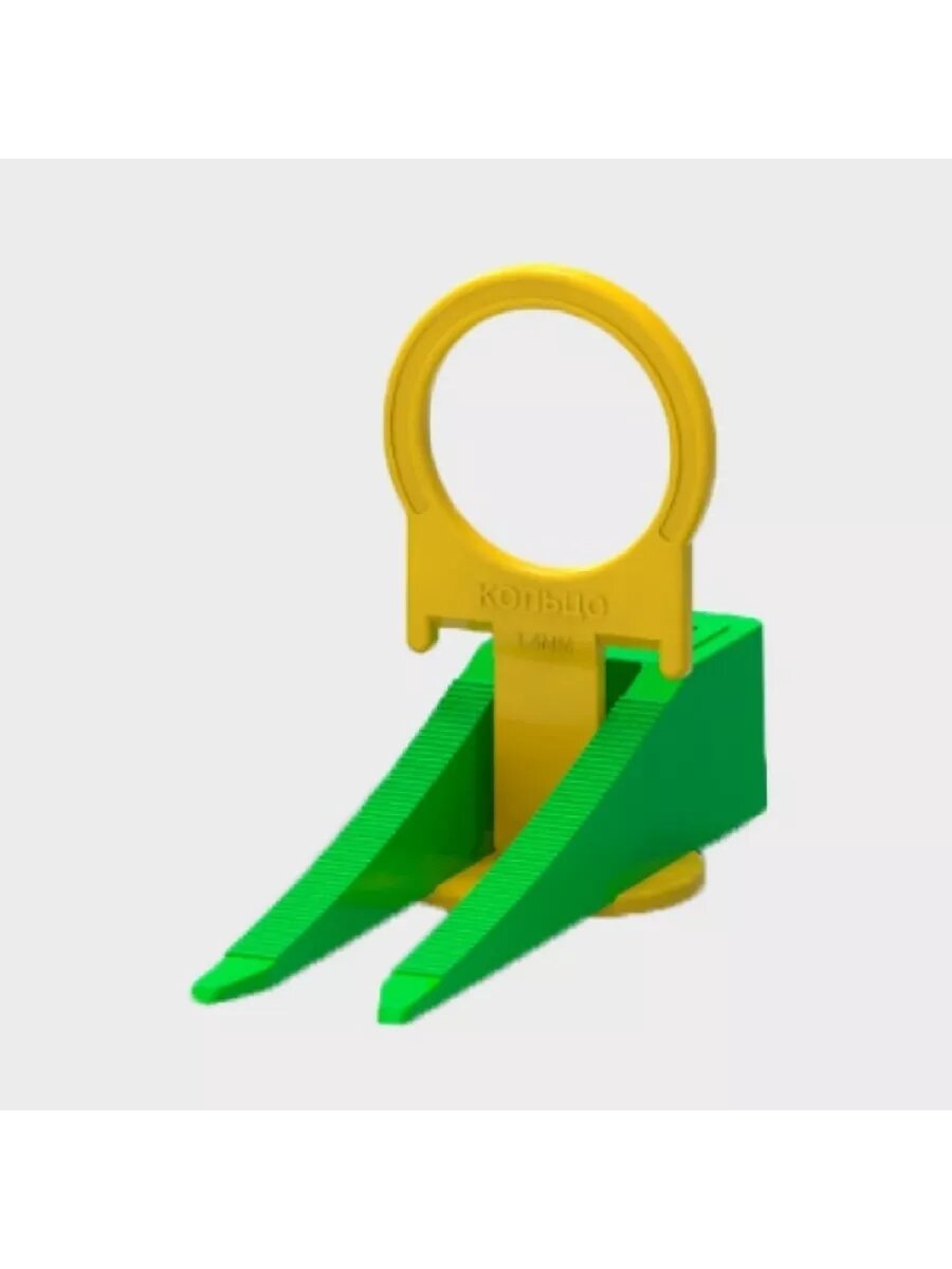 Система выравнивания плитки, комплект: клин и зажим "Кольцо"