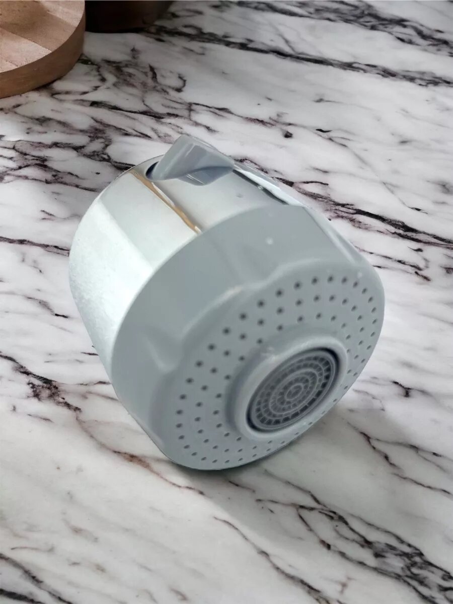 Аэратор (насадка на кран) OUTE цветной (серый)