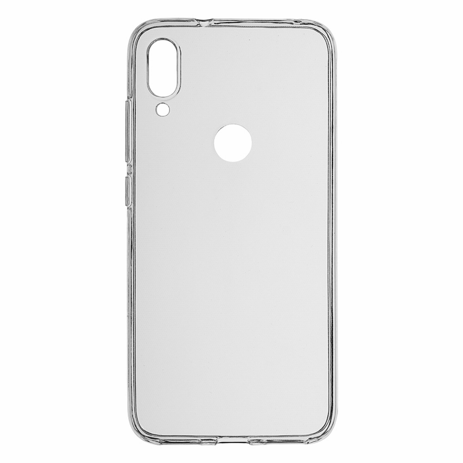 Чехол MyPads для BQ BQ-6040L Magic прозрачный силикон с защитой боковых кнопок и усиленными углами