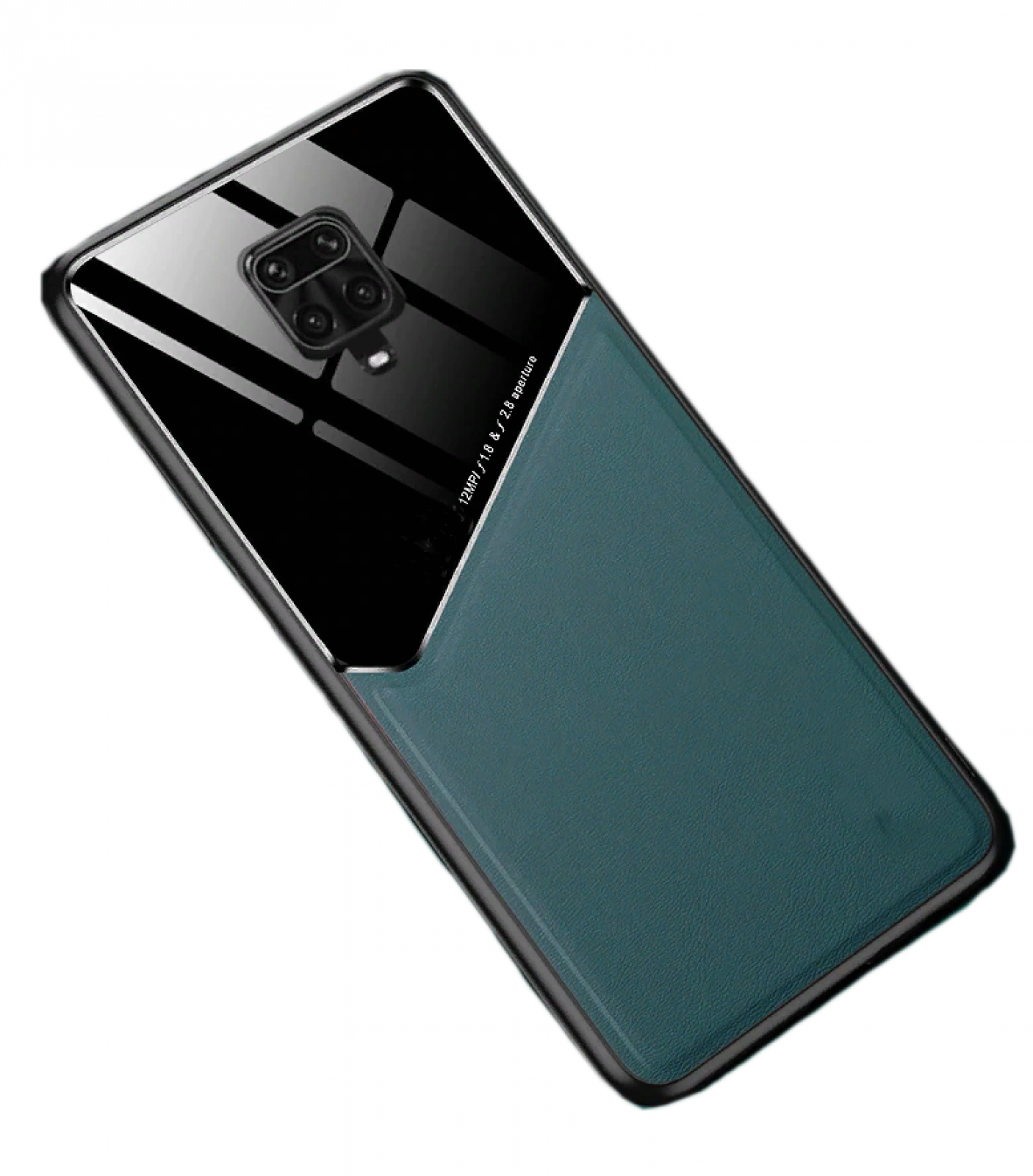 Чехол-накладка MyPads для Xiaomi Redmi Note 9S / Note 9 Pro / Pro Max из качественной импортной кожи, двухцветный дизайн