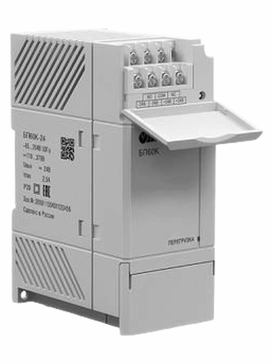 БП60К-24 овен, Блок питания импульсный: 60W (2.5A), Uвых. 24V DC, на DIN-рейку.