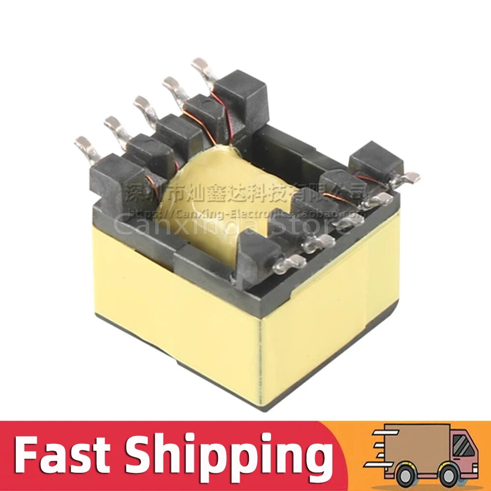 Два изолированных импульсных трансформатора S560-6600-K7 EP13 225uH 1:1.4