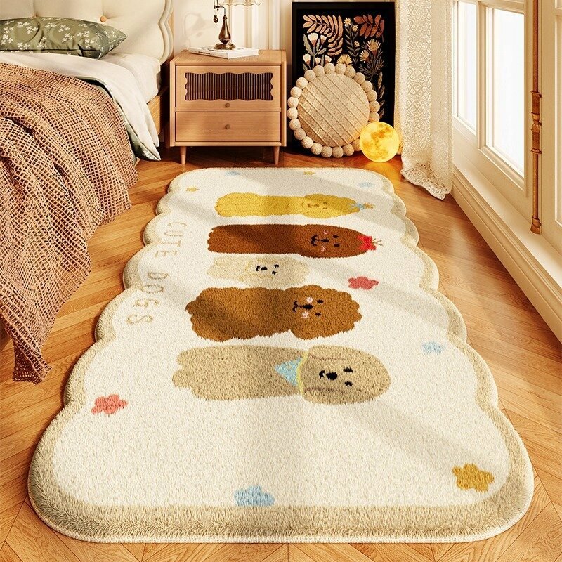 FILIGRANA Прикроватный коврик Maillard, высококачественный толстый плюшевый коврик, 60*120 см.