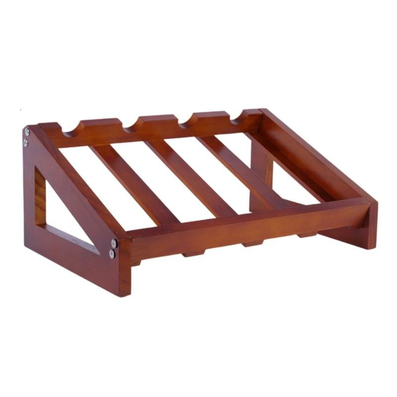 Декоративный деревянный барный шкаф, Чайный цвет - Четыре бутылки