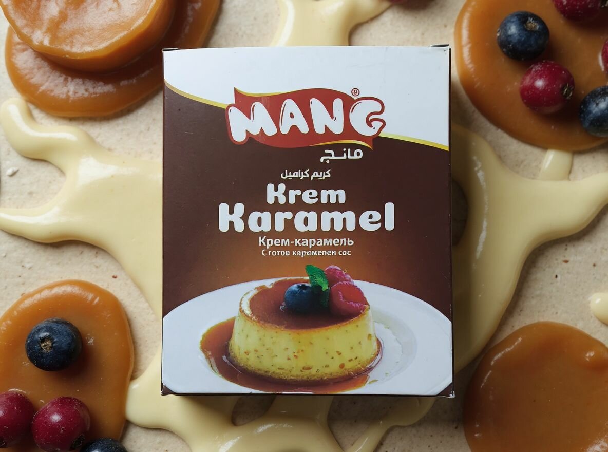 Крем-карамель карамельный десерт смесь 105г