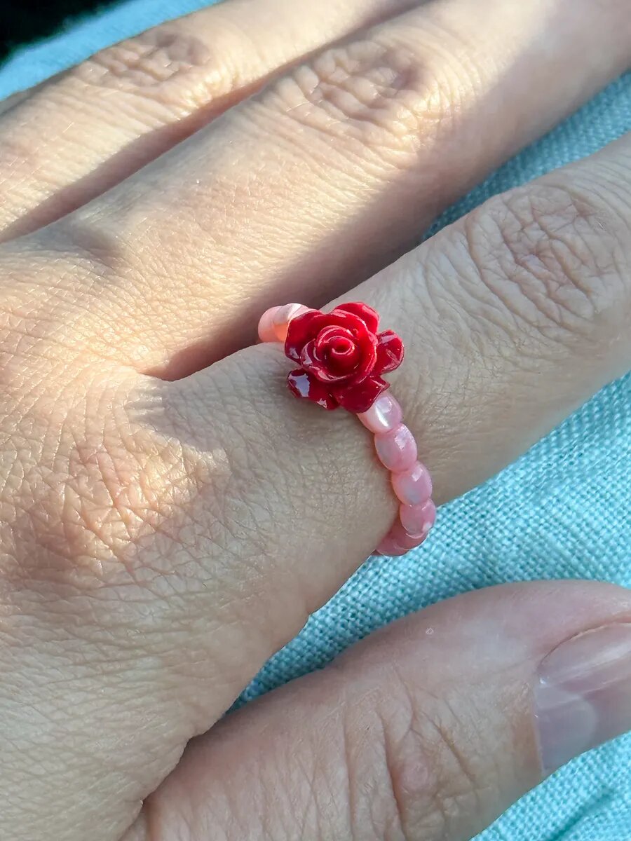 Кольцо, перламутр