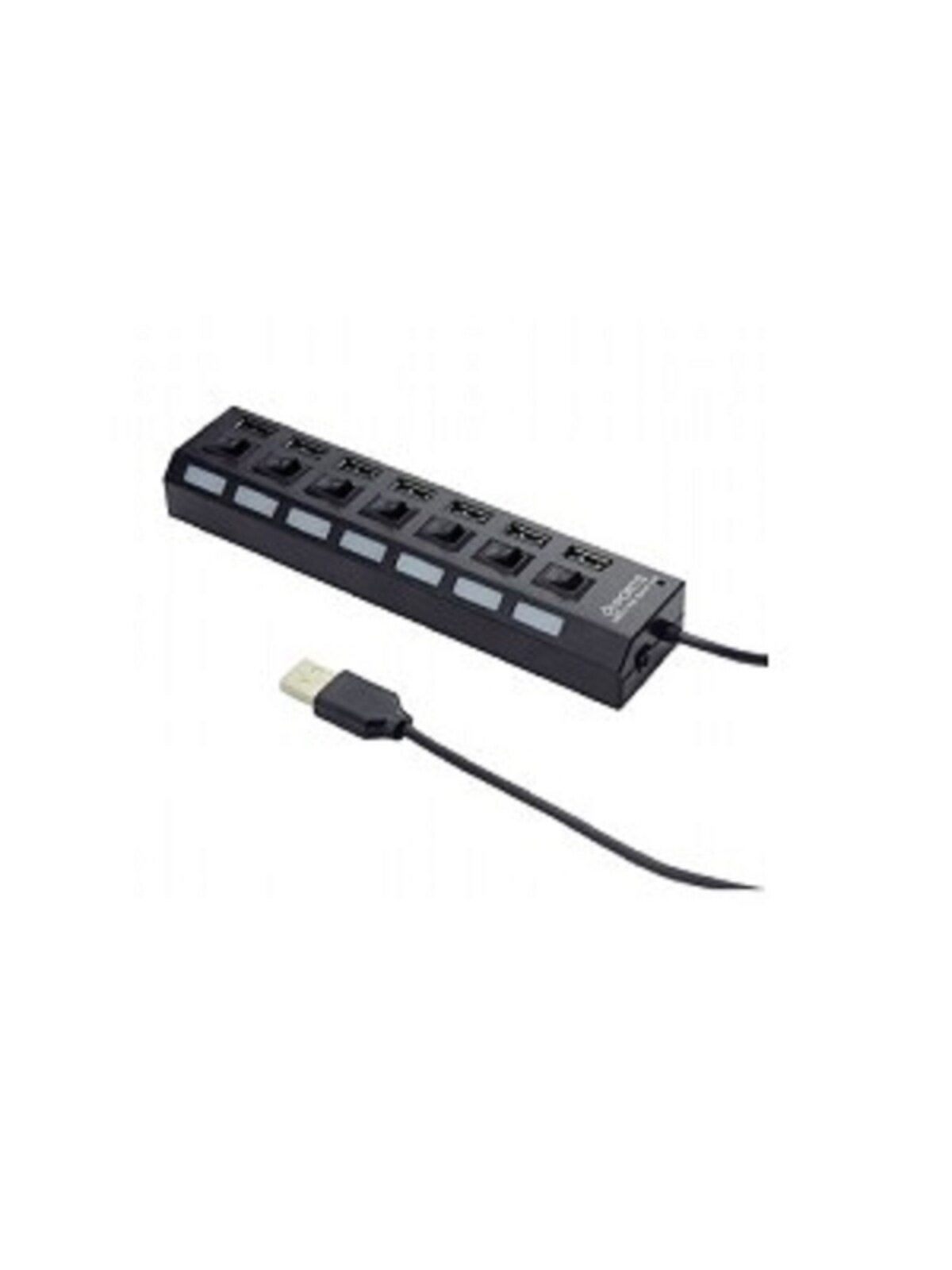 Gembird UHB-U2P7-02 Концентратор USB2. питание блистер