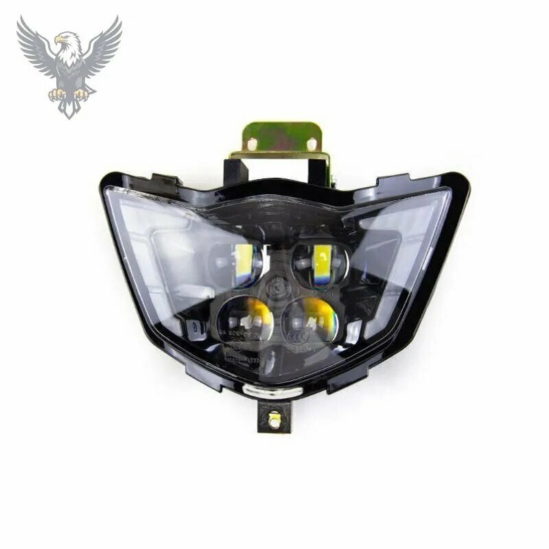 Блок фары питбайк/Kayo/BSE светодиодный круглые диоды