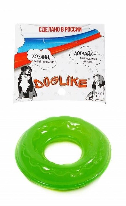 Игрушка для собак DogLike Dental Knot Кольцо мини зеленое