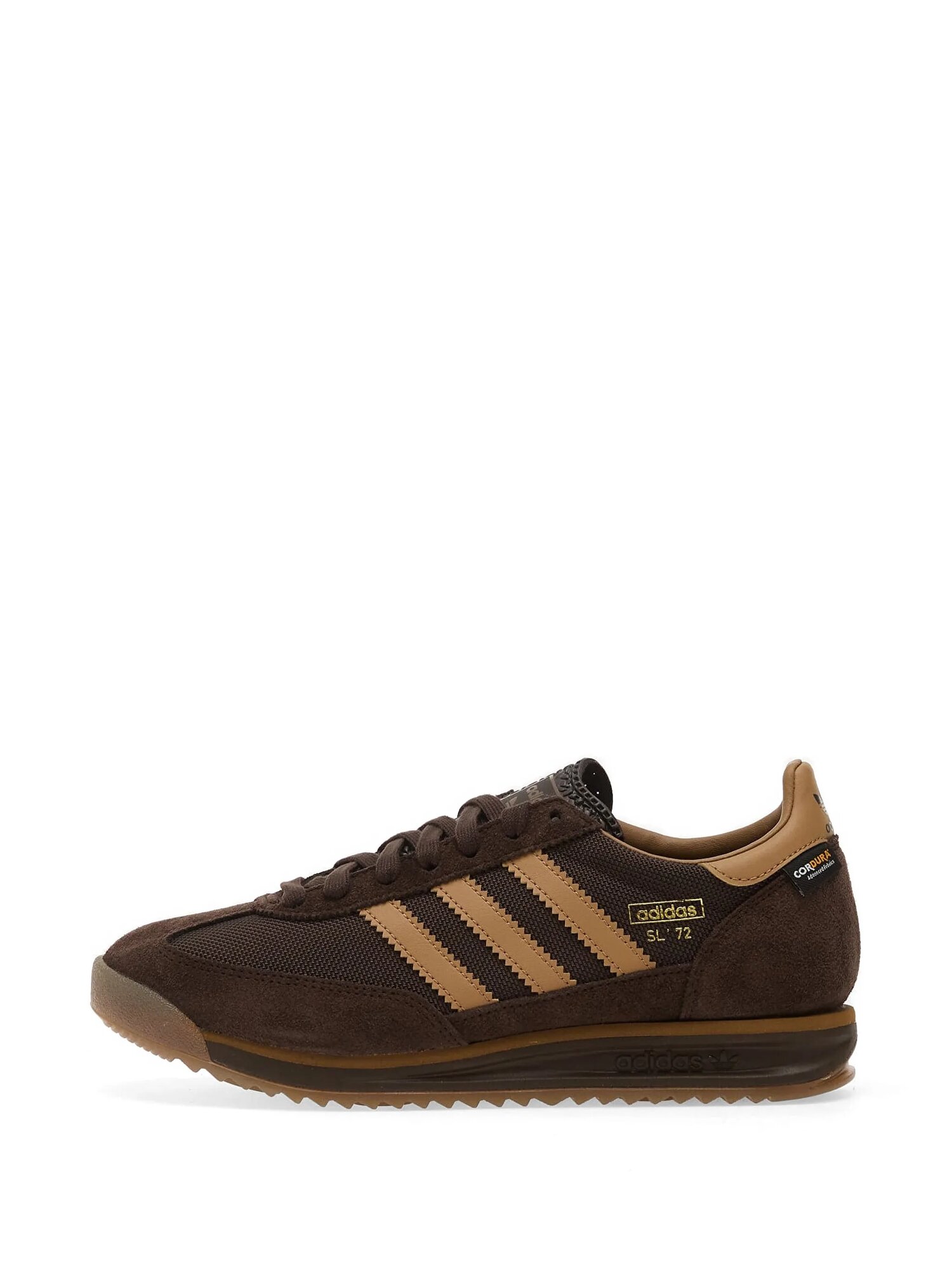 Кроссовки adidas, размер 9.5 US, коричневый
